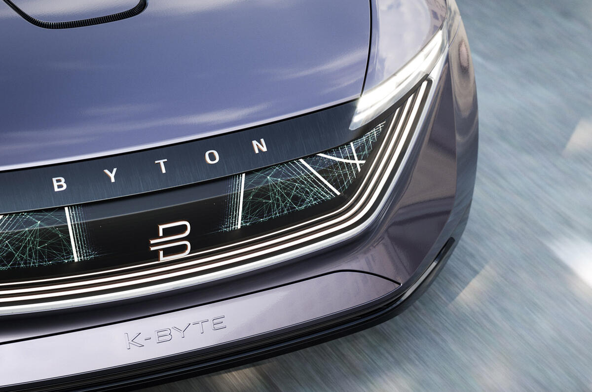 Byton K-Byte electric saloon concept revealed | Autocar