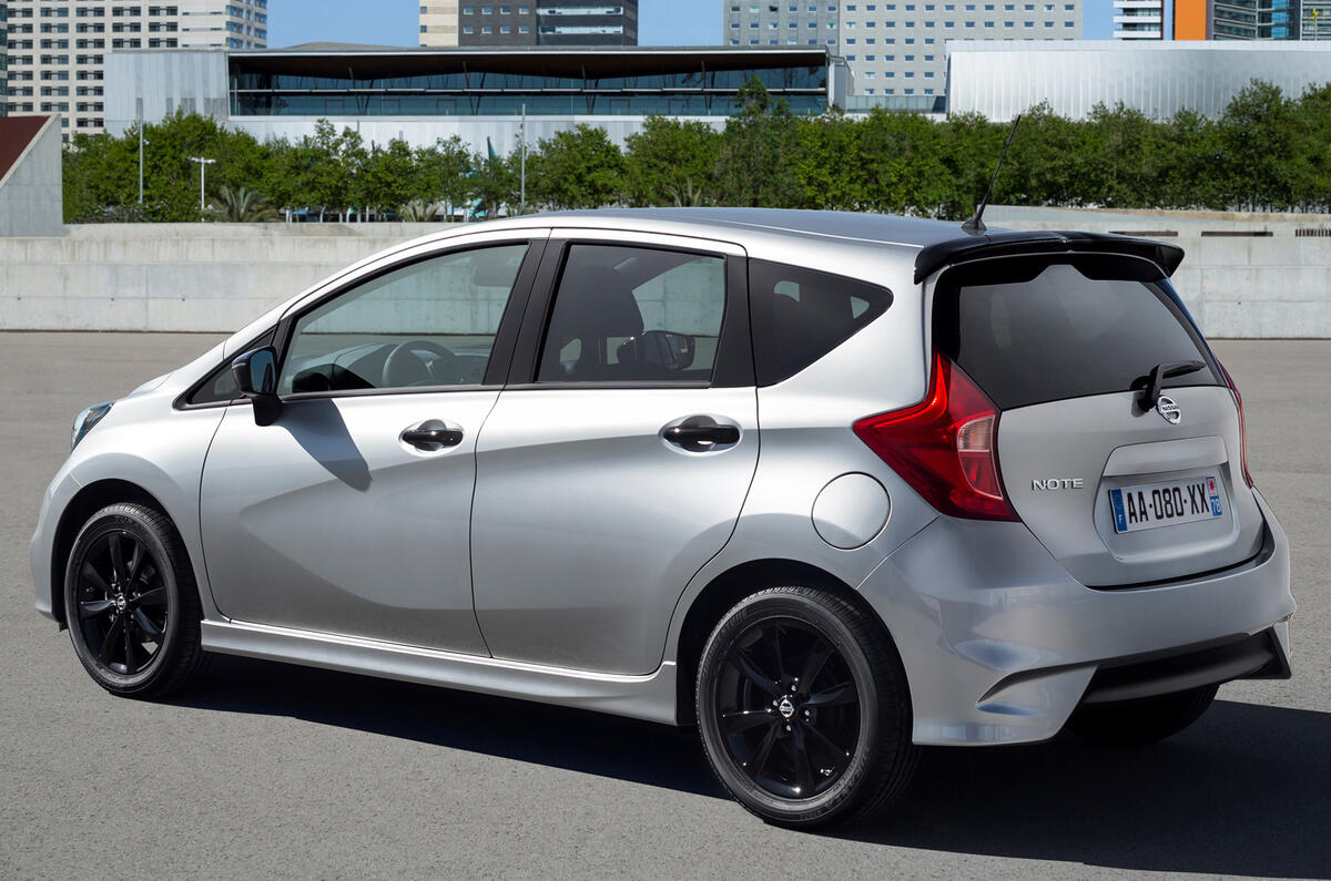 Nissan Note Black Edition on sale from £14,415 | Autocar