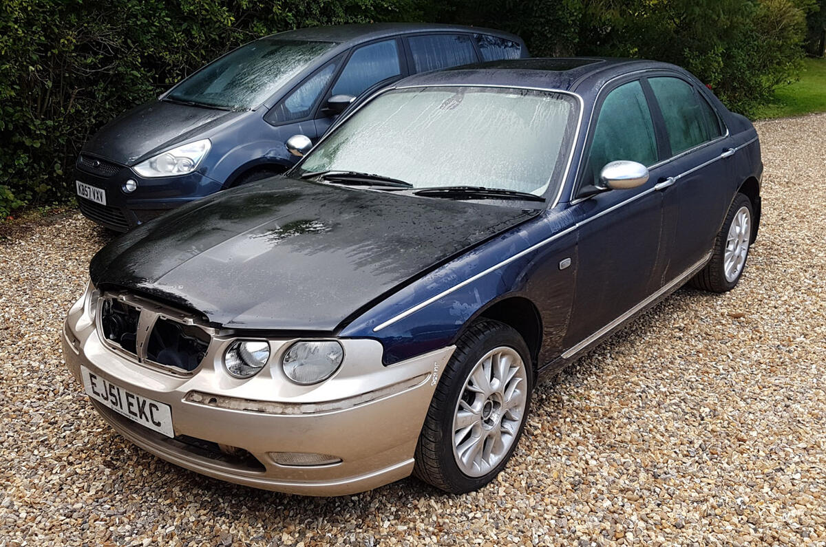 Rover's return: Fixing a written-off Rover 75 | Autocar
