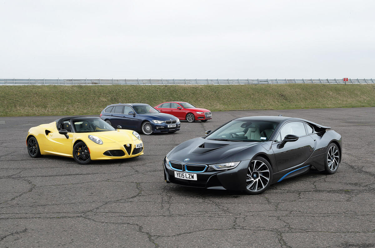 Alpina, Audi, Alfa Romeo and BMW take on the 150mph/50mpg challenge ...