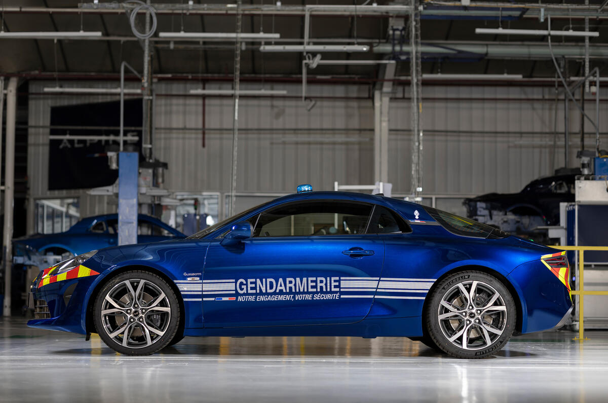 Alpine A110 joins French police force | Autocar