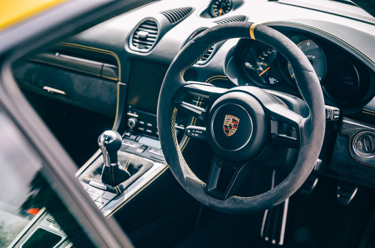 Rolling sixes: Porsche Cayman GTS 4.0 vs hardcore GT4 | Autocar