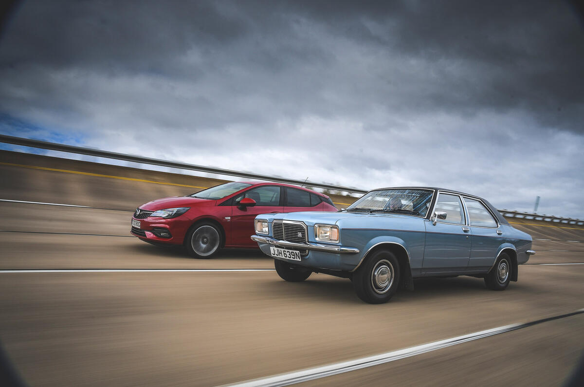 50 years later: Vauxhall Astra meets Victor at Millbrook | Autocar