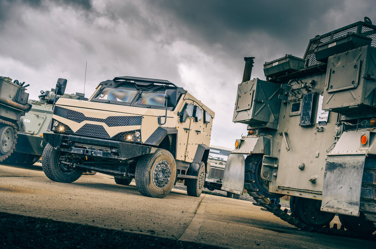 The Transporter: Driving an armoured Plasan Sandcat | Autocar