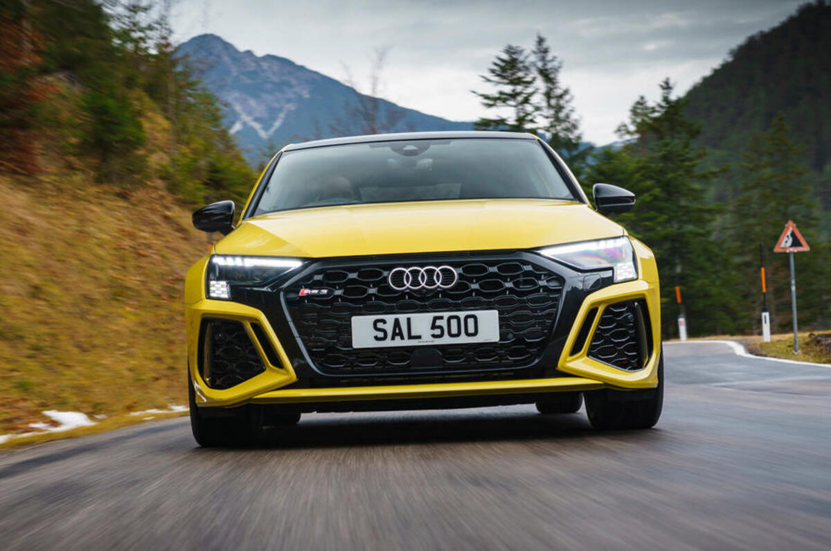 More powerful Audi RS3 on cards as raucous five-cylinder swansong | Autocar