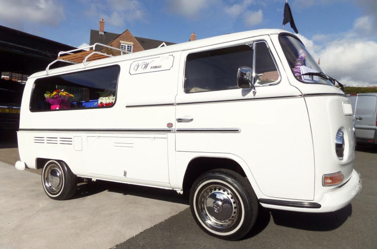 Bumped off: turning a Land Rover Defender into a hearse | Autocar