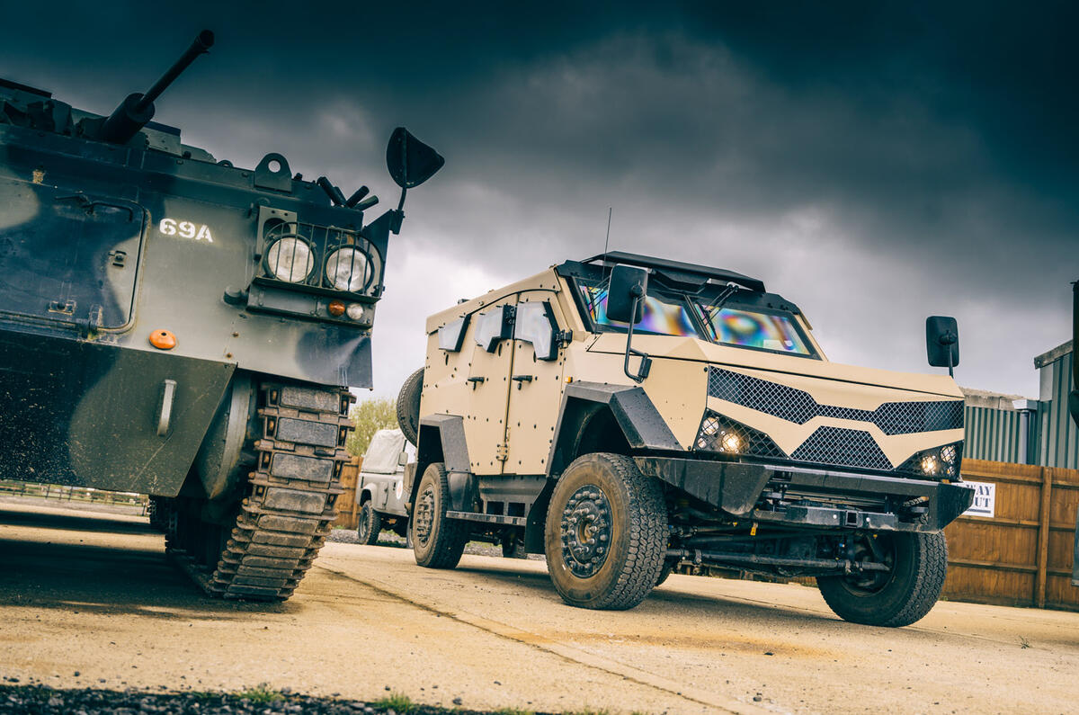 The Transporter: Driving an armoured Plasan Sandcat | Autocar