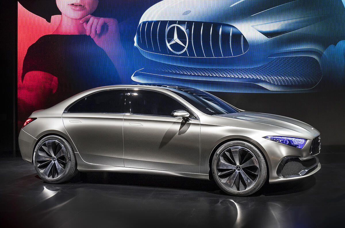 Mercedes-Benz Concept A Saloon brings the fight to BMW, Audi | Autocar