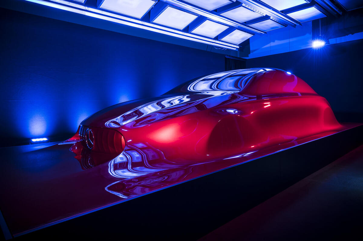 Next-gen Mercedes design language previewed in Aesthetics A sculpture ...