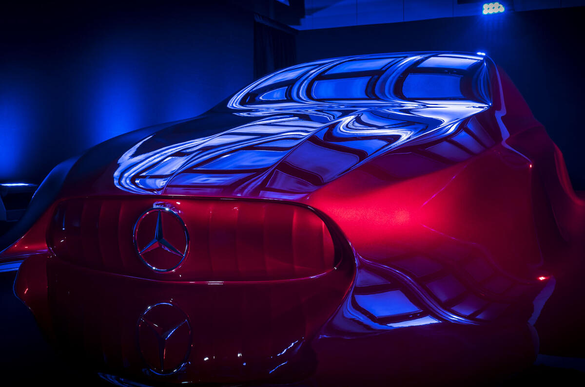Next-gen Mercedes design language previewed in Aesthetics A sculpture ...