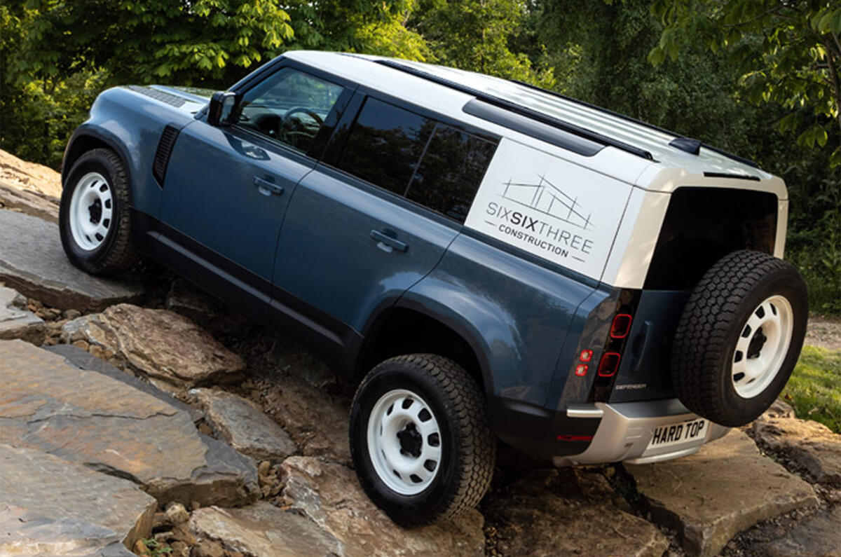 Land Rover Defender Hard Top commercial variant goes on sale | Autocar