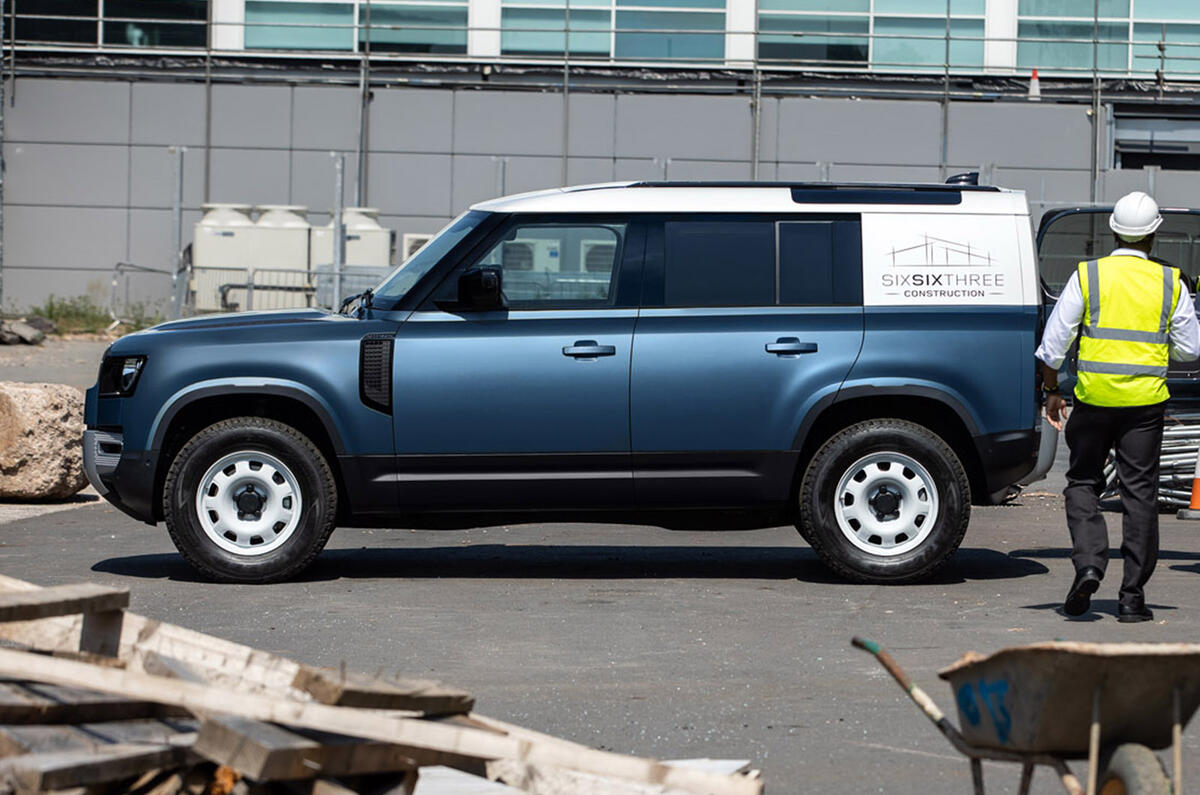 Land Rover Defender Hard Top commercial variant goes on sale | Autocar