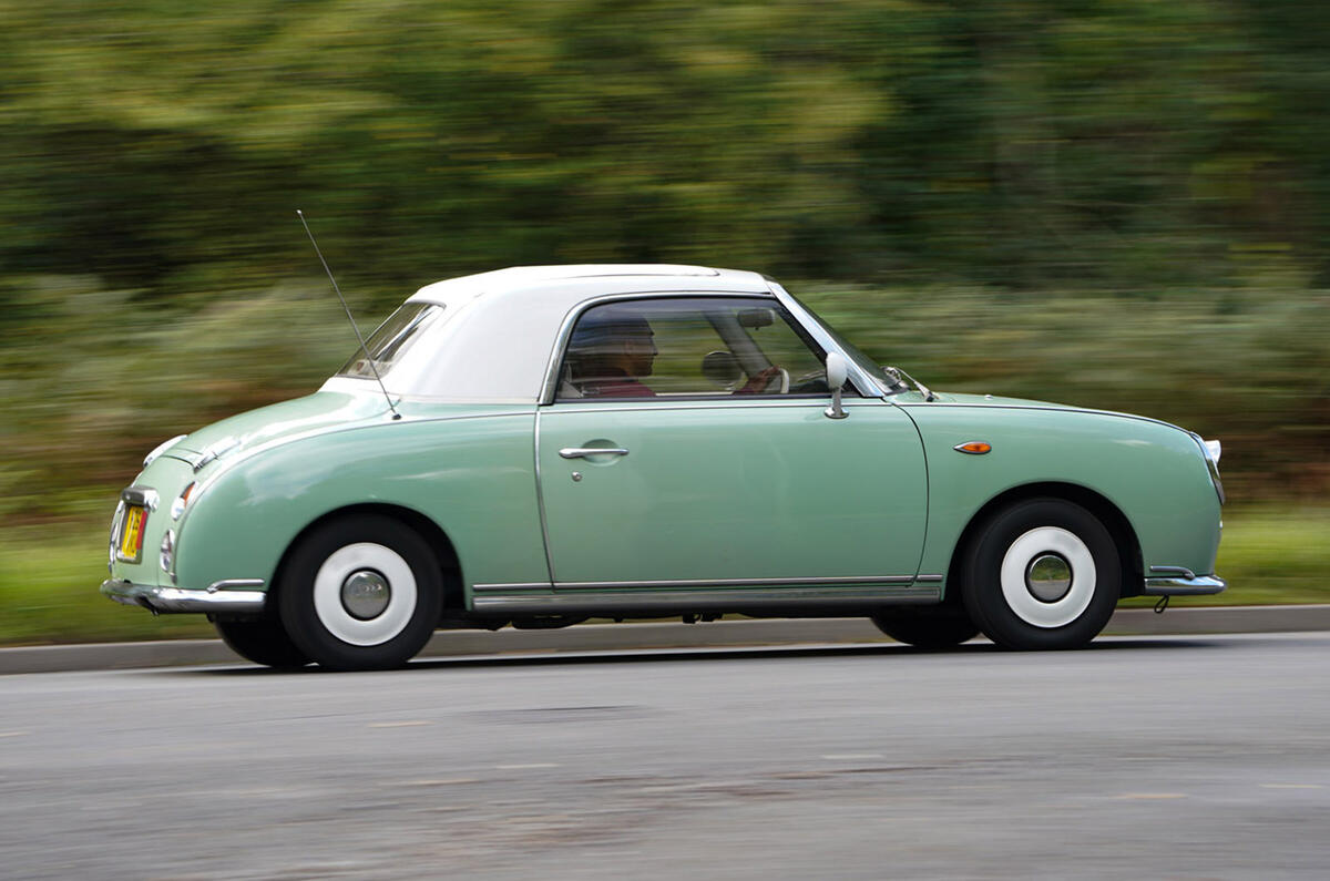 Nissan Figaro at 30: plotting the retro roadster's history | Autocar