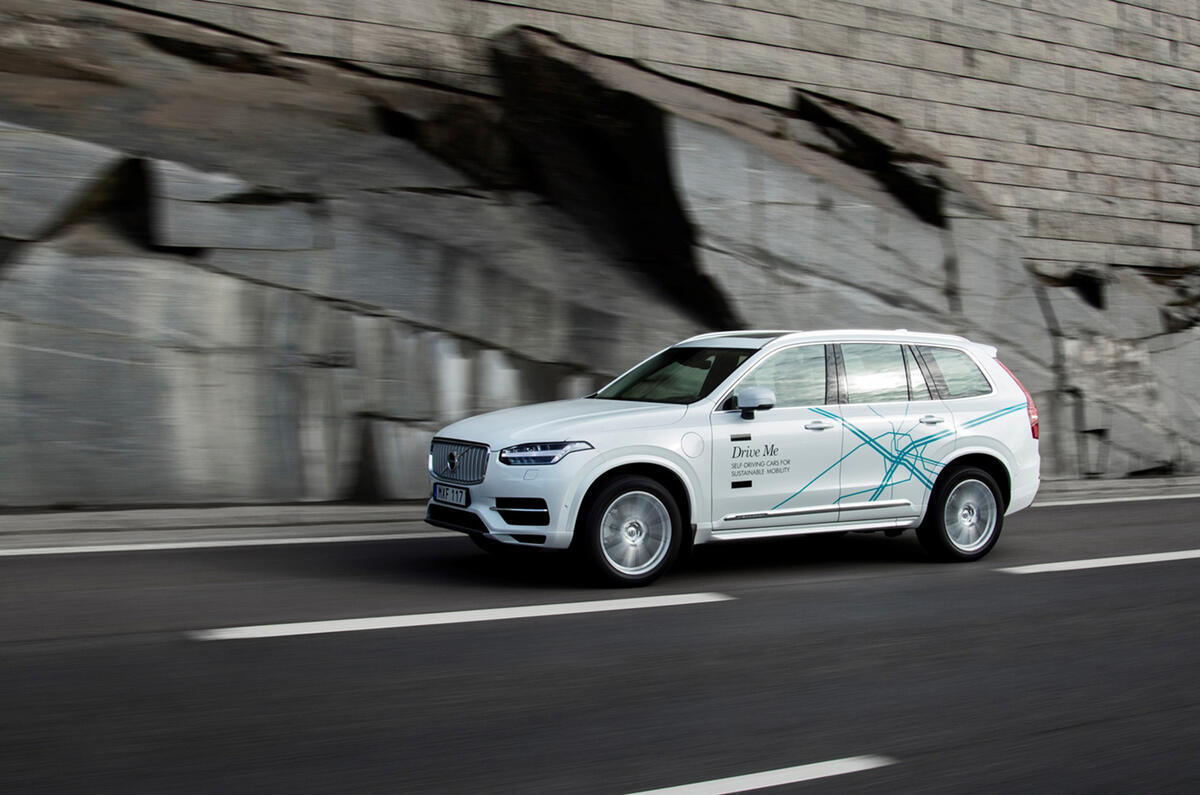Volvo launches autonomous driving programme | Autocar