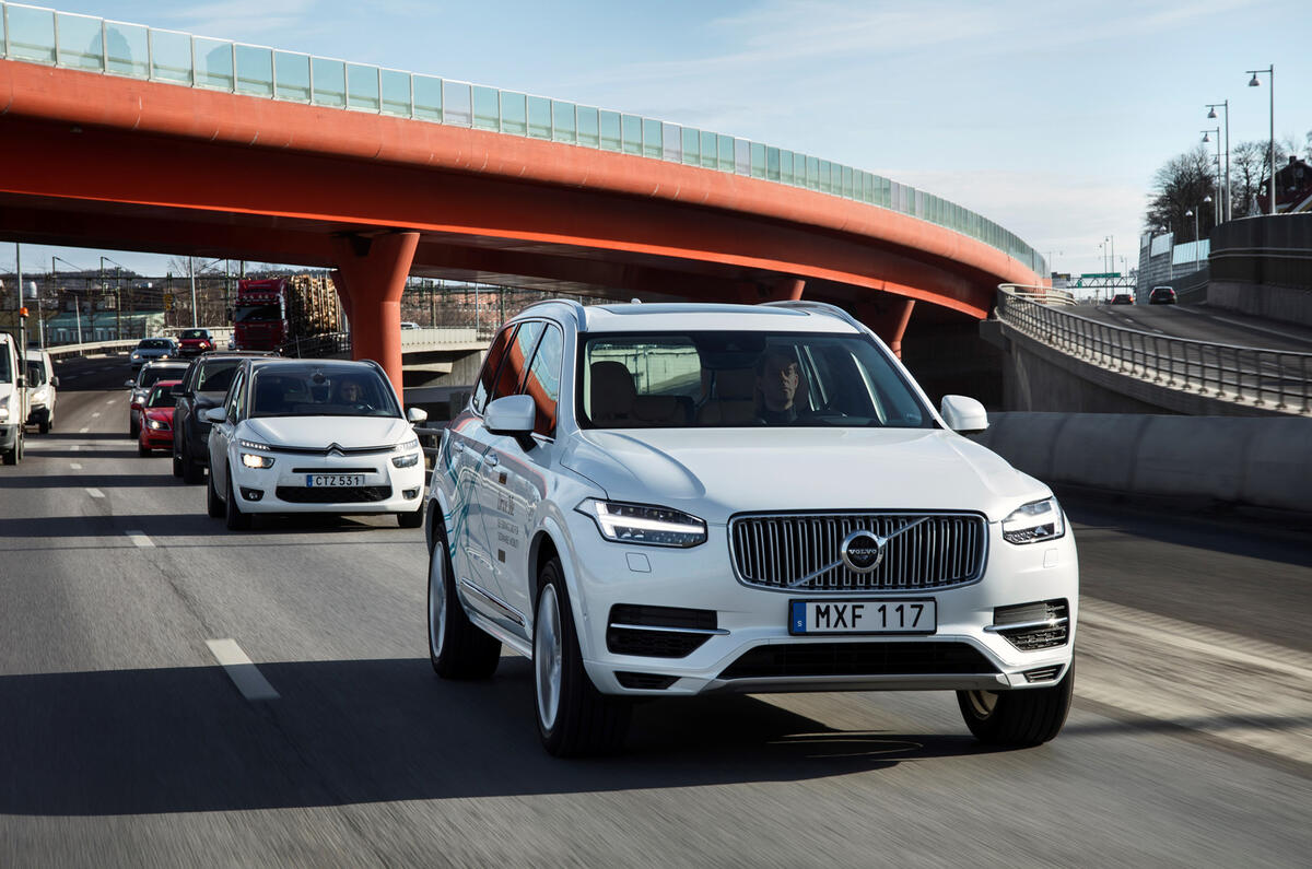Volvo launches autonomous driving programme | Autocar
