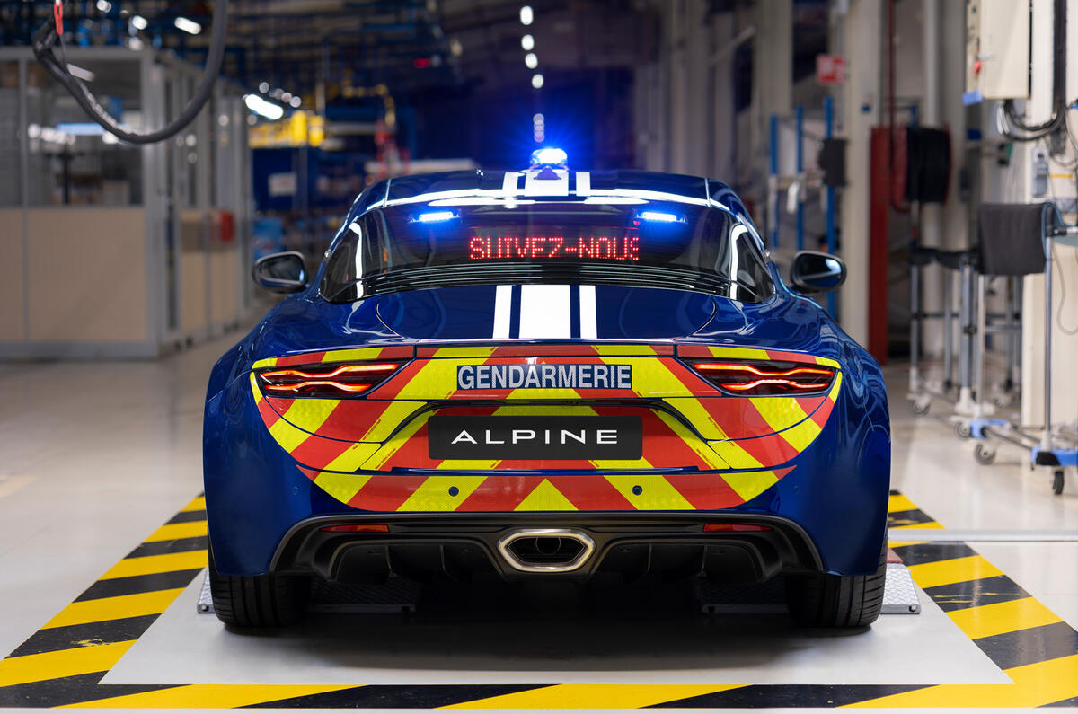 Alpine A110 joins French police force | Autocar