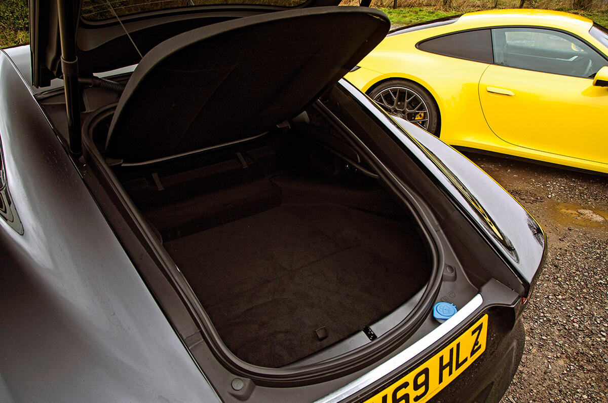 V8 vs flat-six: Jaguar F-Type R battles Porsche 911 | Autocar