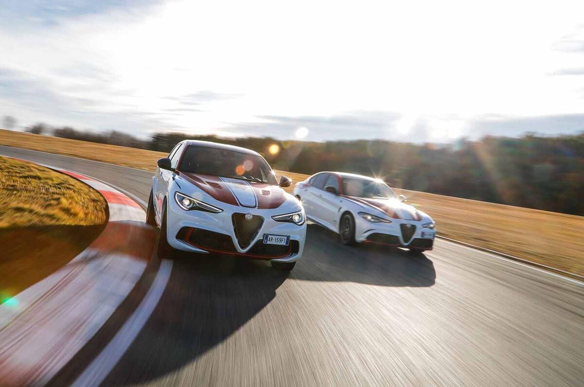 Alfa Romeo Racing edition Giulia and Stelvio celebrate F1 return at ...
