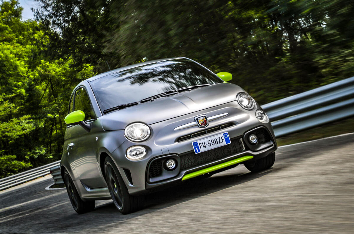 Abarth 595 Pista edition receives new turbo and added kit | Autocar