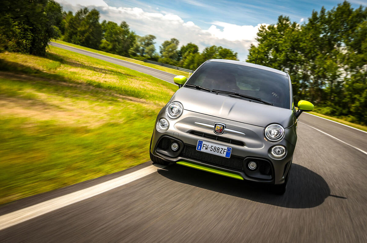 Abarth 595 Pista edition receives new turbo and added kit | Autocar