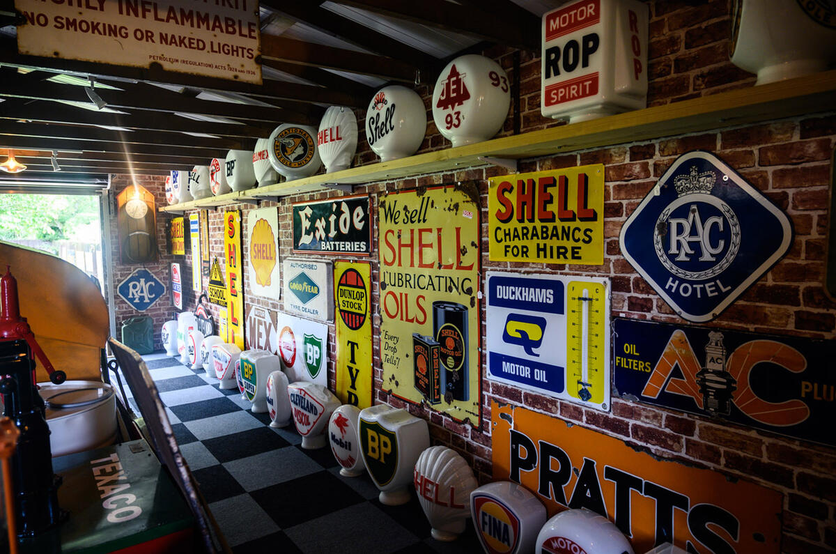 Inside the UK's biggest motoring memorabilia collection | Autocar
