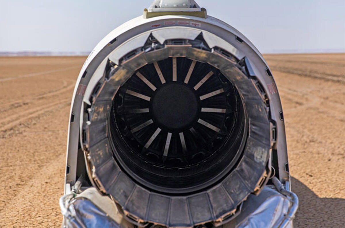 In pursuit of 800mph: How Bloodhound aims to break the land speed ...