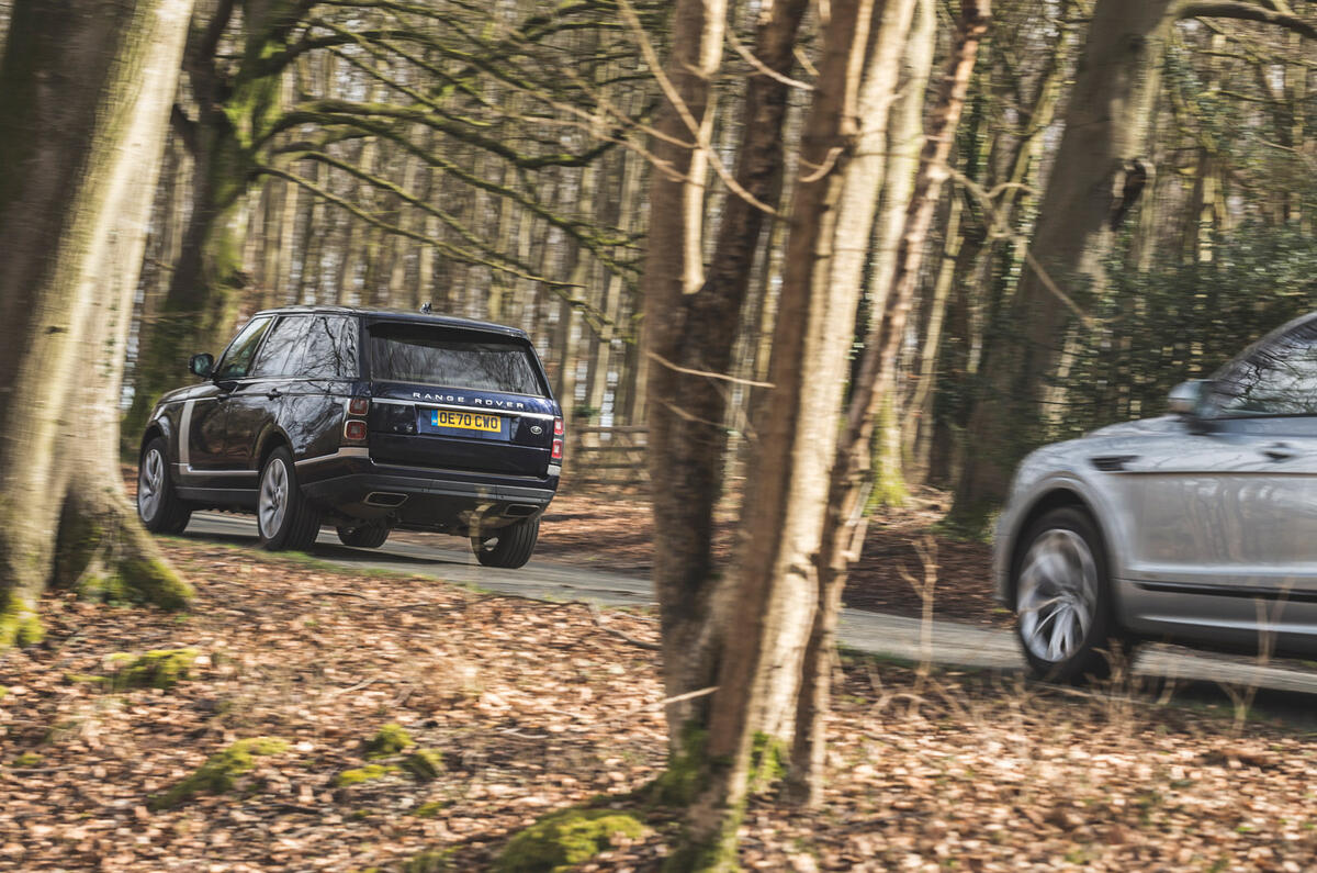 Range Rover vs Bentley Bentayga: Classy Brit brawlers face off | Autocar