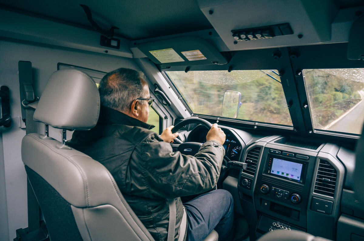 The Transporter: Driving an armoured Plasan Sandcat | Autocar