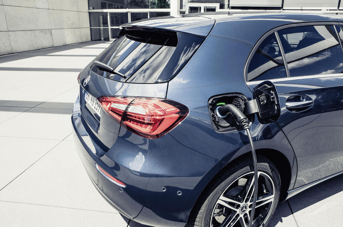 Mercedes-Benz B250e plug-in hybrid goes on sale | Autocar