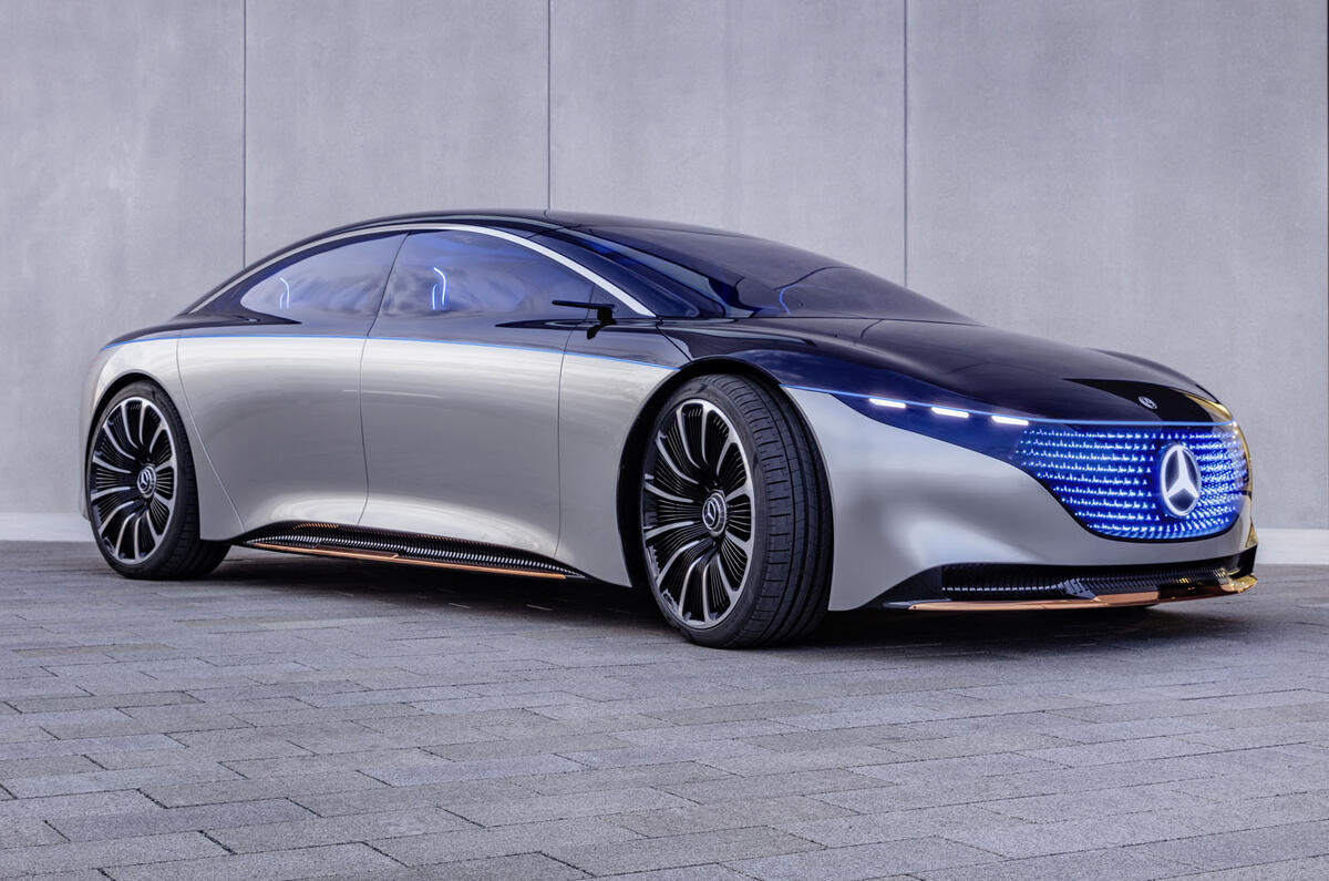 New Mercedes-Benz Vision EQS concept is 470bhp luxury EV | Autocar