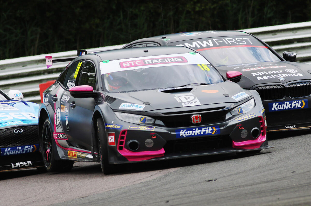 BTCC 2021: Honda racer Rowbottom takes first win at Oulton Park | Autocar