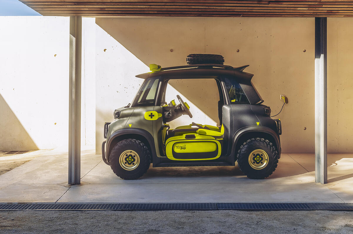 New Citroen My Ami Buggy Concept is tiny electric off-roader | Autocar