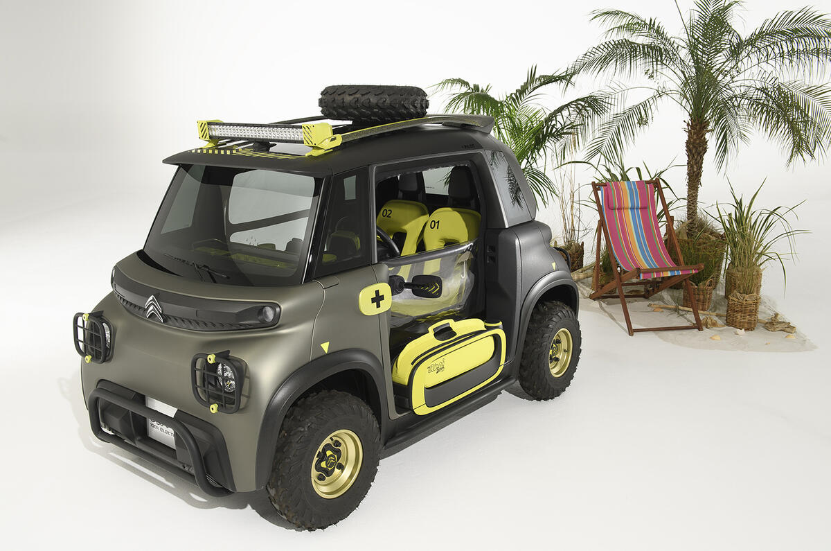 New Citroen My Ami Buggy Concept is tiny electric off-roader | Autocar