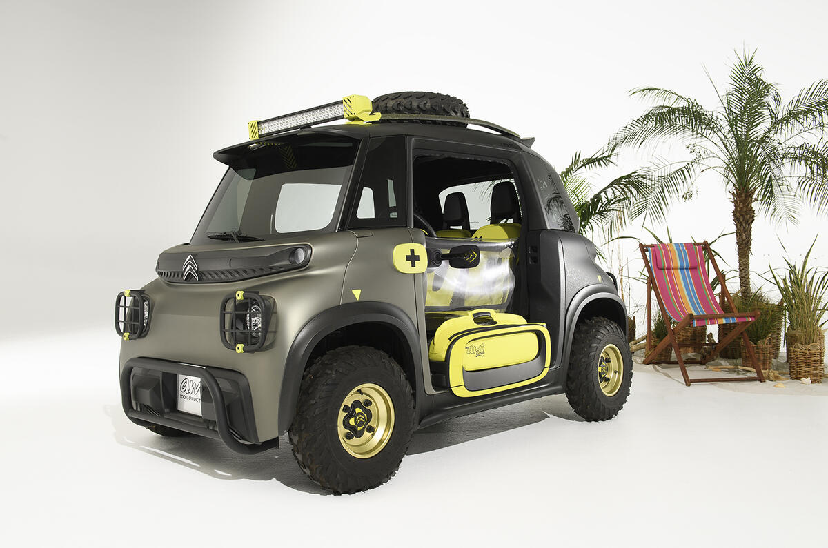 New Citroen My Ami Buggy Concept is tiny electric off-roader | Autocar