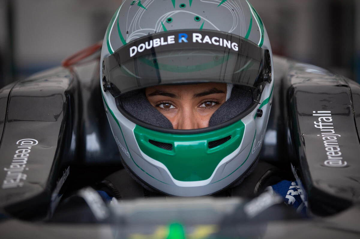 Racing lines: How Saudi's first female racing driver reached British F3 ...