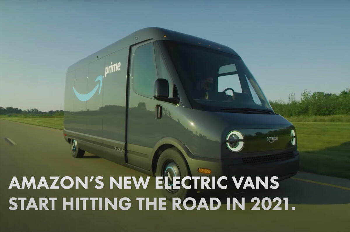 Amazon unveils Rivian-built electric delivery van | Autocar