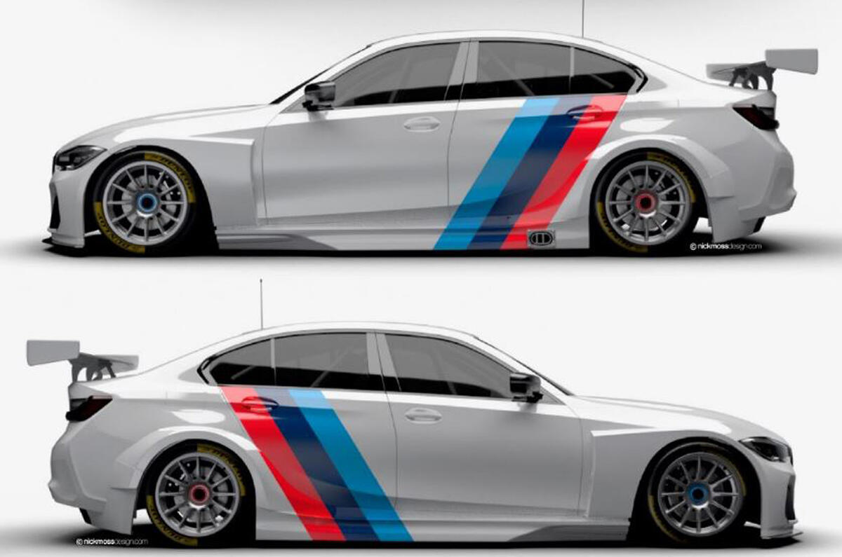 New BMW 330i M Sport BTCC racer revealed | Autocar