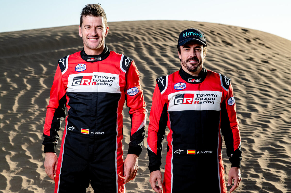 Fernando Alonso to tackle Dakar Rally with Toyota | Autocar