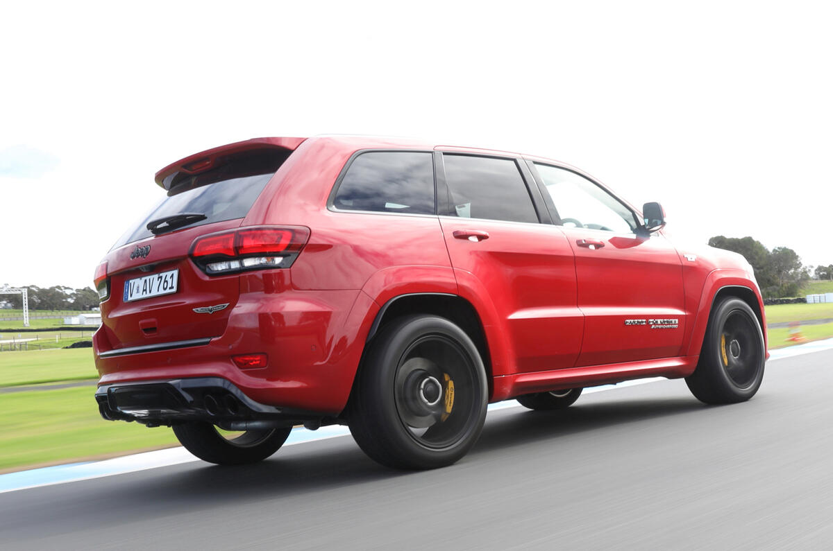 Jeep Grand Cherokee Trackhawk: UK pricing set for 700bhp SUV | Autocar