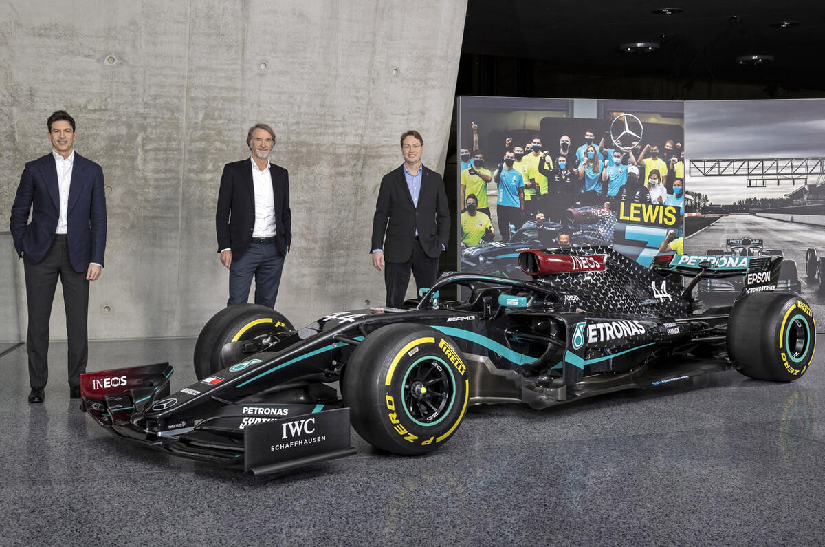 Ineos takes one-third stake in Mercedes-AMG F1 squad | Autocar