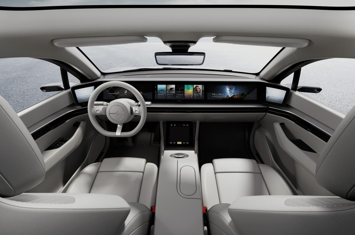 Sony Vision-S concept car begins testing on public roads | Autocar