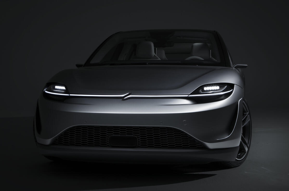 Sony Vision-S concept car begins testing on public roads | Autocar