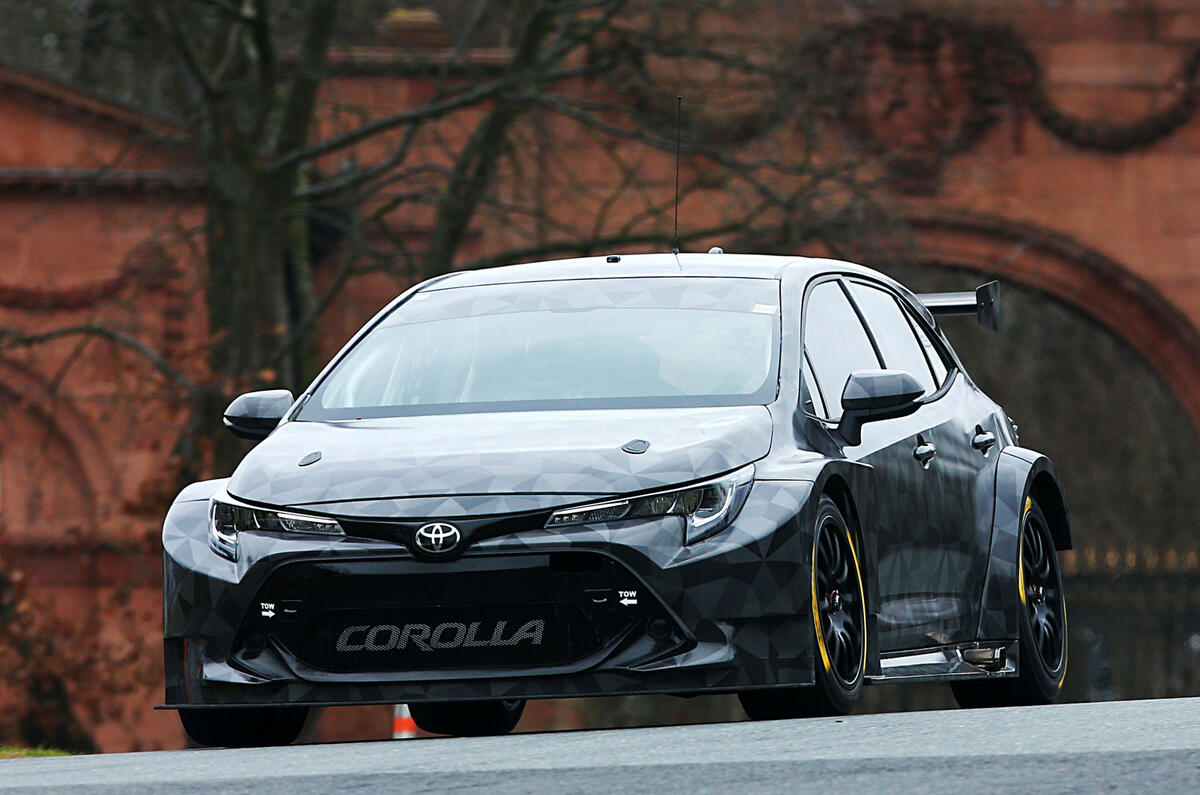 New 2019 Toyota Corolla BTCC racer has first test | Autocar