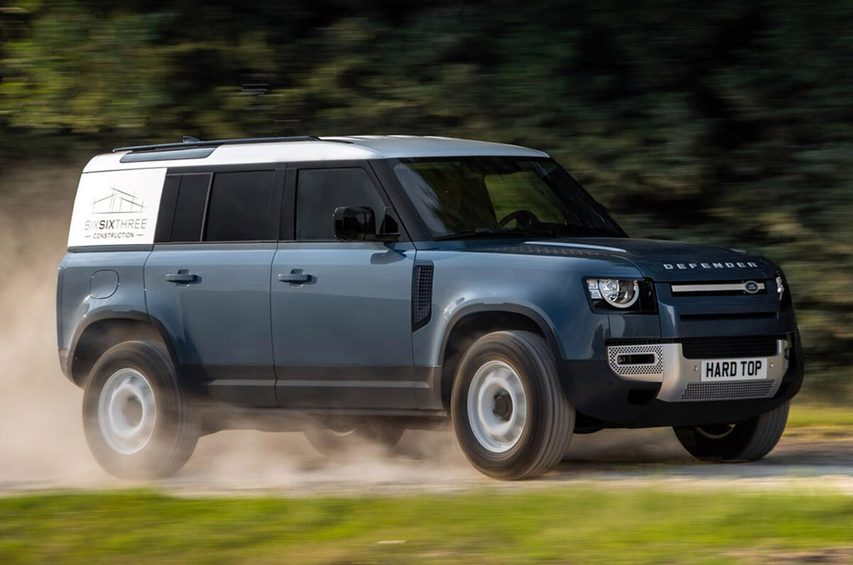Land Rover Defender Hard Top commercial variant goes on sale | Autocar