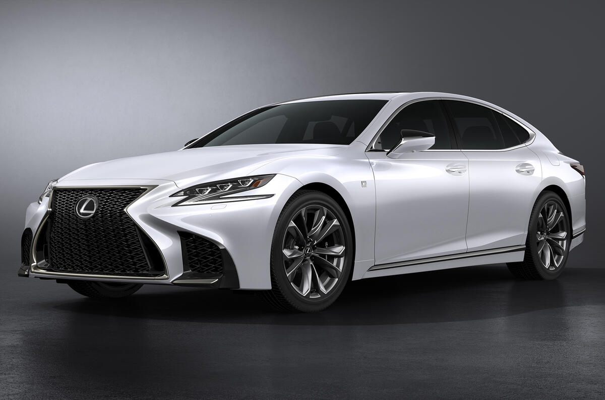 Lexus LS F Sport revealed at New York motor show | Autocar