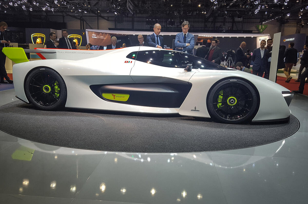 Pininfarina H2 Speed - hydrogen sports car revealed at Geneva | Autocar