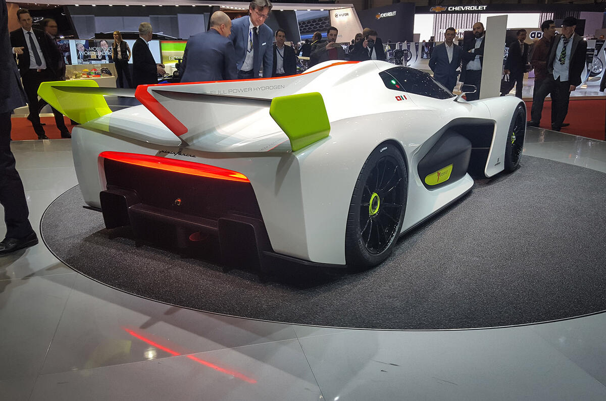 Pininfarina H2 Speed - hydrogen sports car revealed at Geneva | Autocar