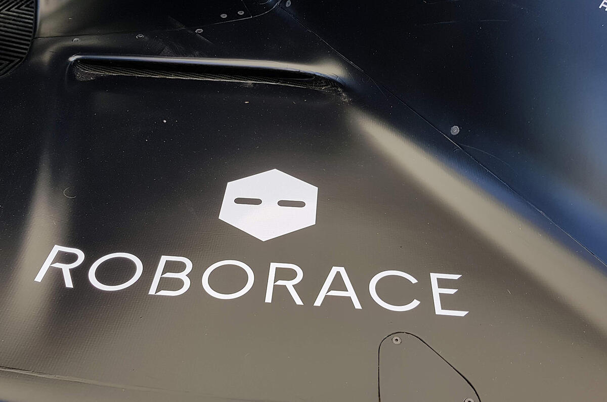 Roborace autonomous racing car shown in action at Goodwood | Autocar