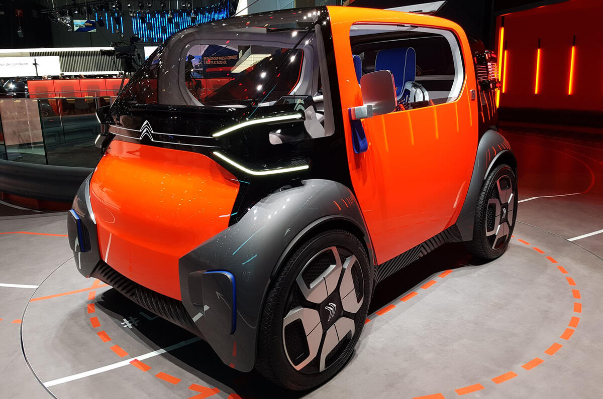 Citroen Ami One concept makes UK debut | Autocar