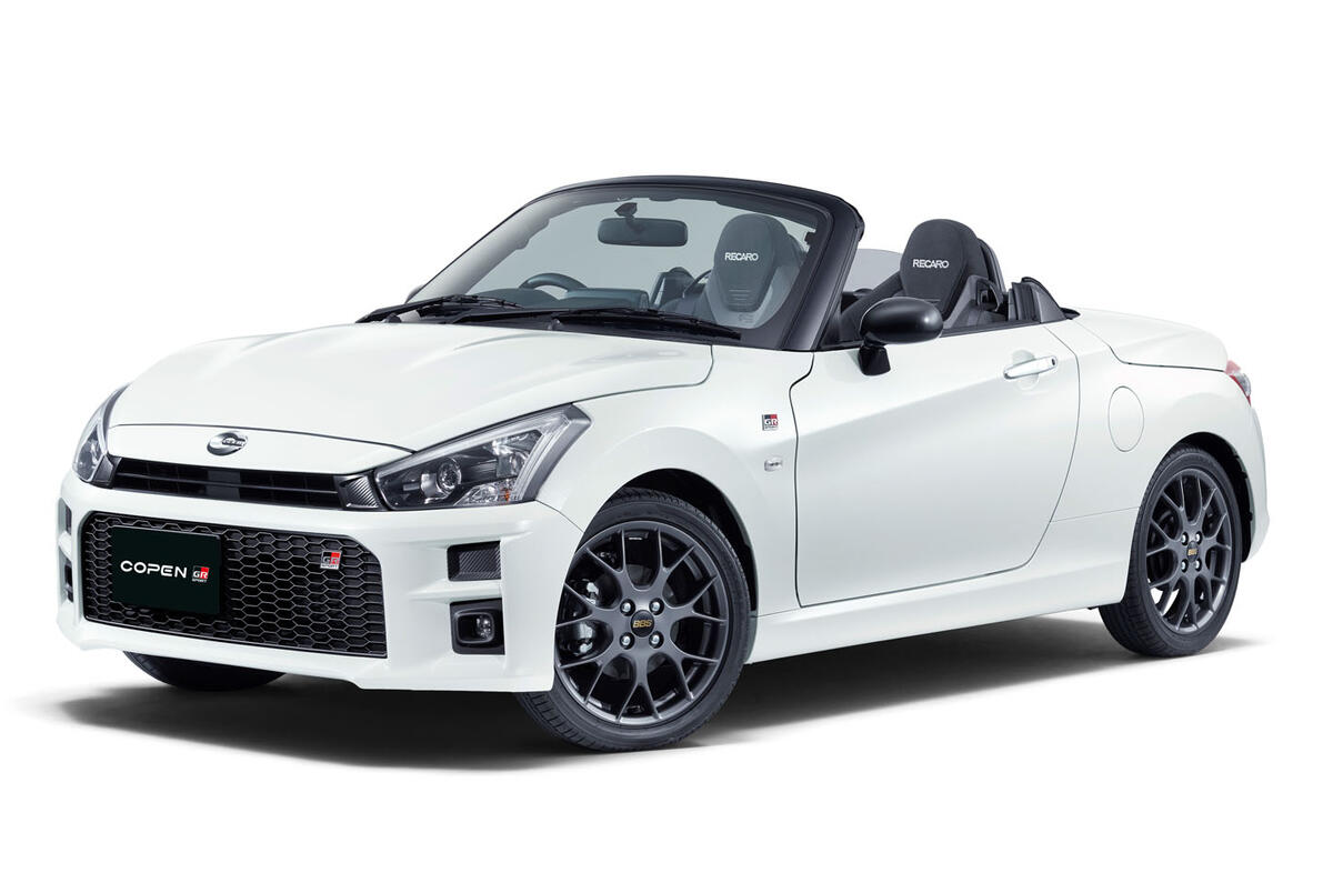 Toyota unveils Copen GR Sport as hot compact convertible | Autocar